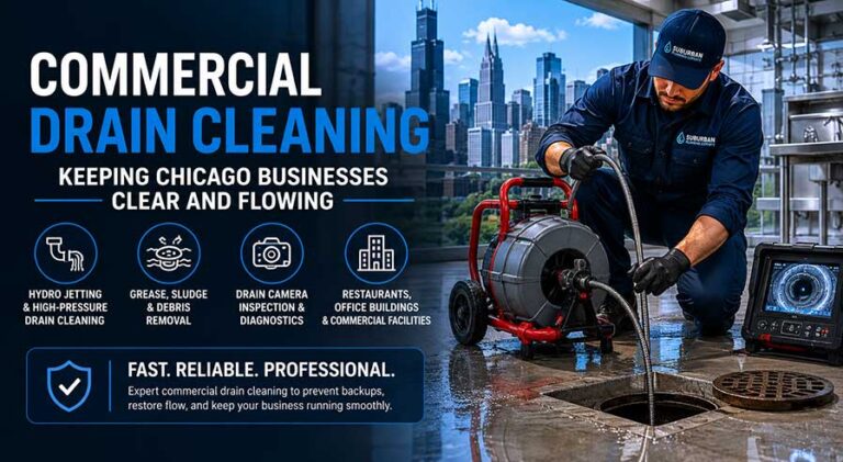 Commercial Drain Cleaning Chicago | 24/7 Emergency Service
