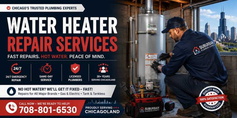 Water Heater Repair Chicago | Fast 24/7 Emergency Service